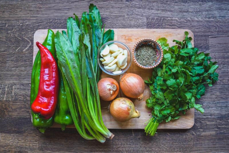 Sofrito Ingredients